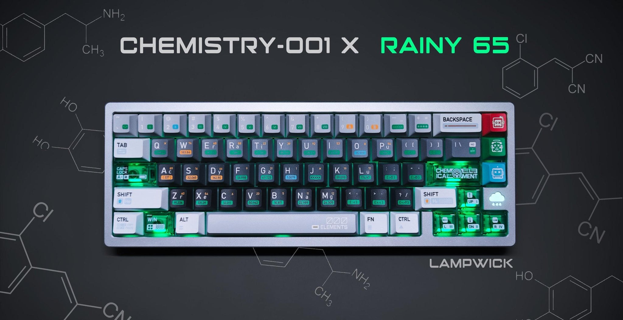 Chemical 001 Keycap Set – Mechkey.Store