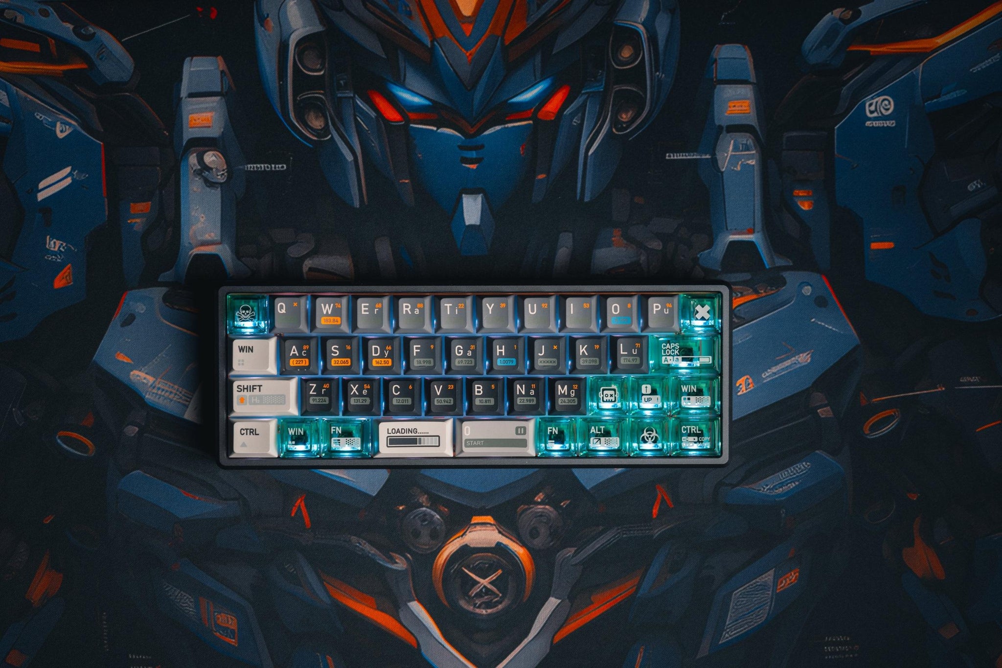 Chemical 001 Keycap Set – Mechkey.Store