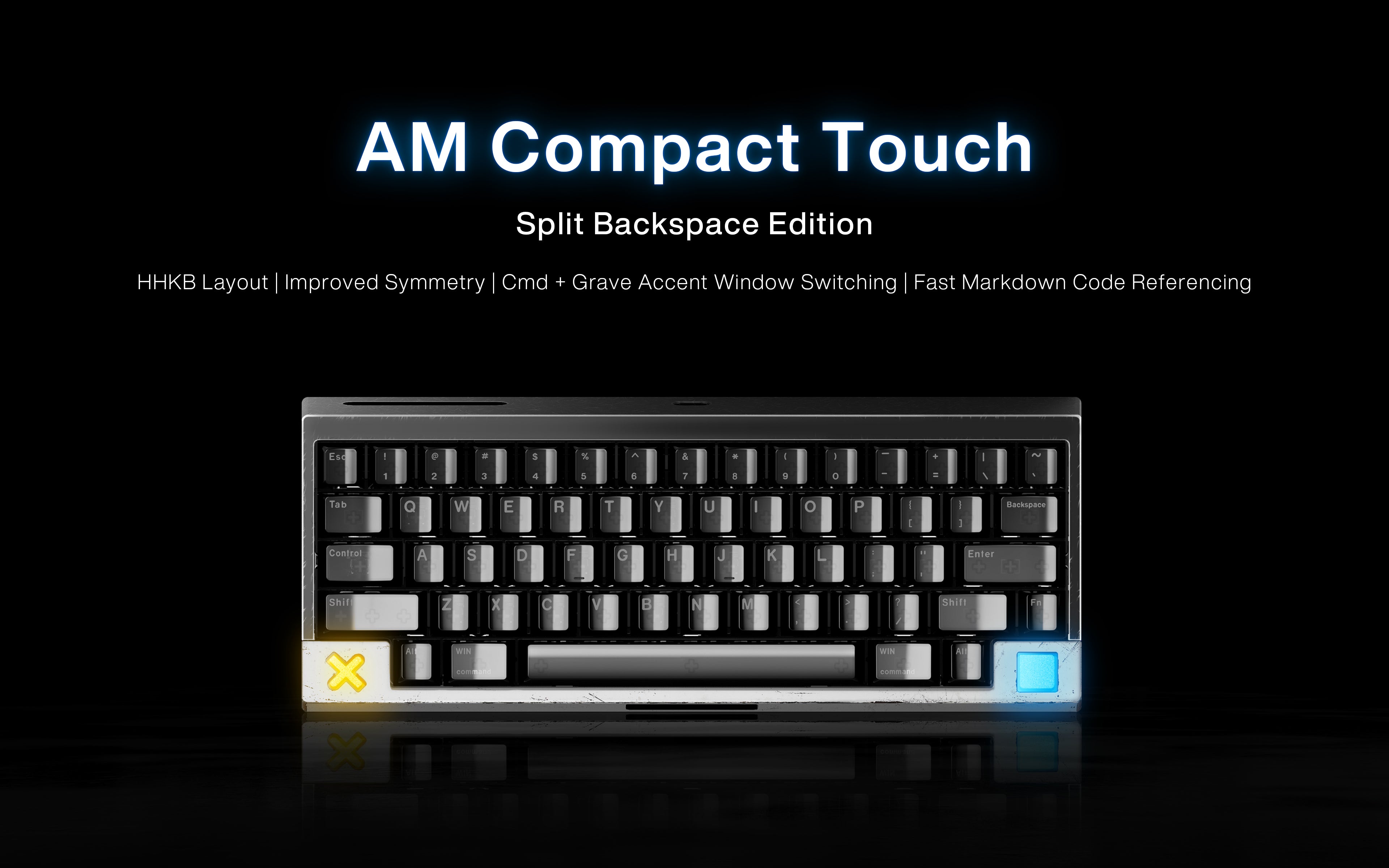 AM Compact Touch Split Backspace Edition – Mechkey.Store