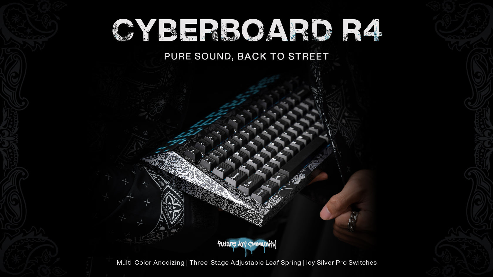 Cyberboard R4 Graffiti – Mechkey.Store